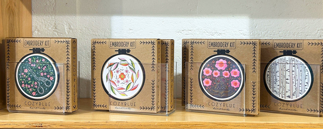 Kits for Embroidery, Punch Needle, Crochet, Cross-Stitch | Sew to Speak ...