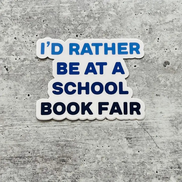 Book Fair Sticker