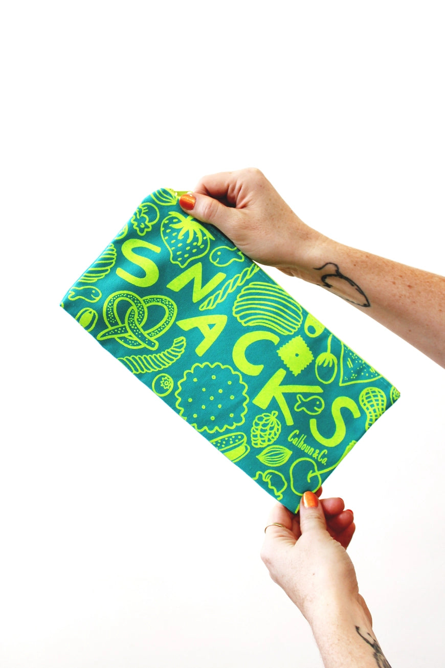 Calhoun & Co: Snacks! Zipper Pouch – Sew to Speak